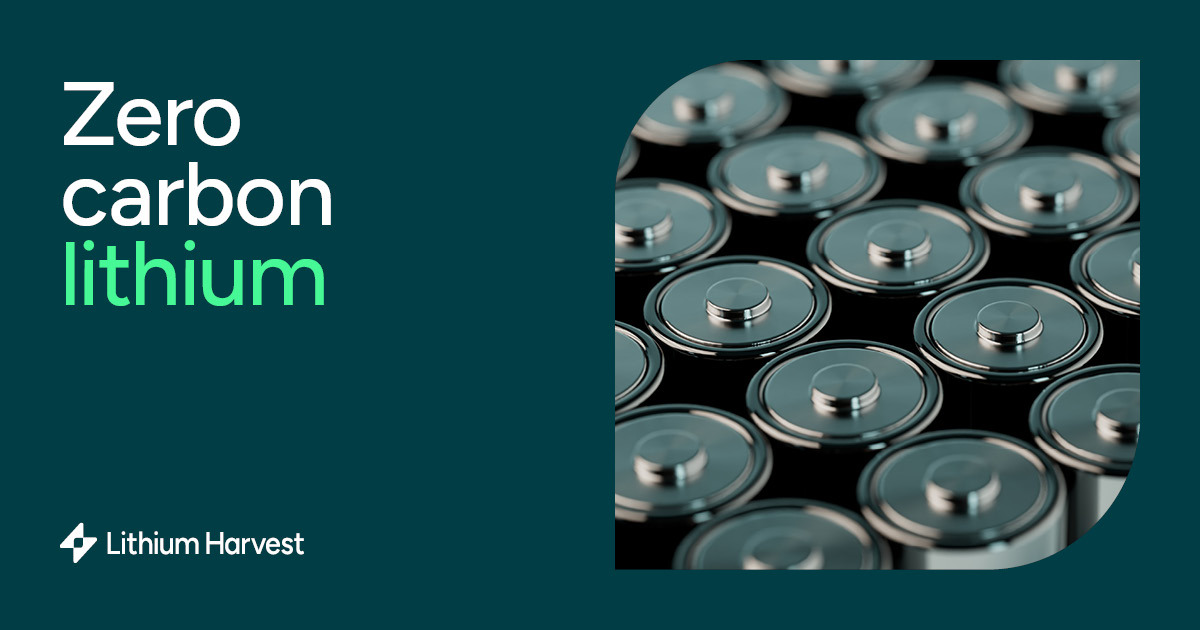 Zero-Carbon Lithium Compounds - Lithium Harvest