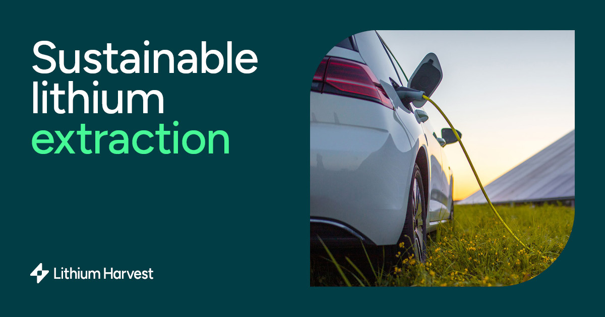 Sustainable Lithium Extraction - Lithium Harvest